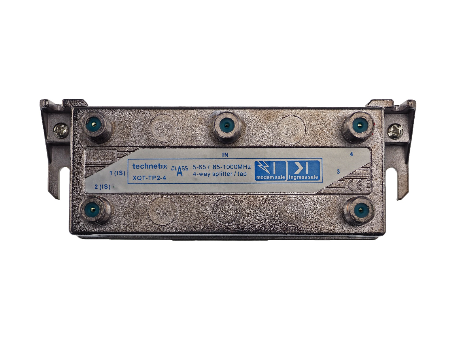 XQT-TP2-4, 4-fach Multitap mit sym. Rückweg Ingress Safe, Modem Safe ...
