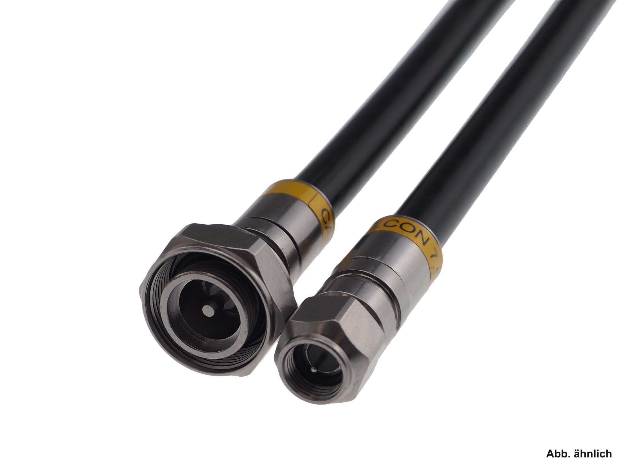 JK 3,5/12M-RG11-FM/CX3 QM 40cm Patchkabel 40cm, 3,5/12"-Stecker - F ...