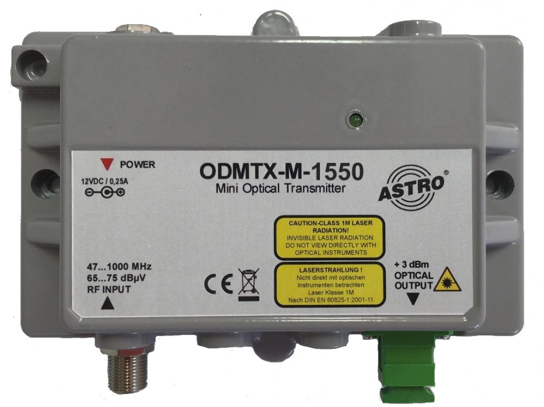 ODMTX-M-1550 optischer Mini-Sender 1550nm 1x3dBm SC/APC, direkt ...