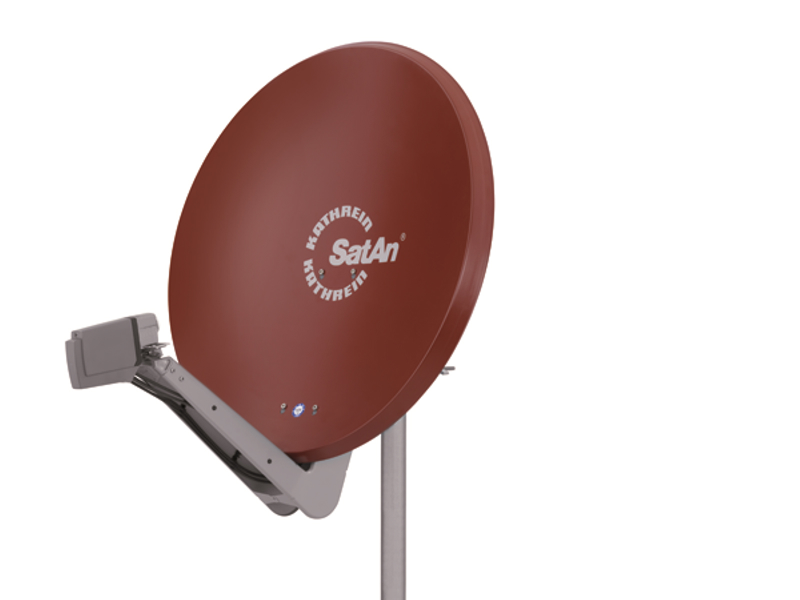 CAS 90ro Offset-Parabolantenne 90 cm, Rotbraun, Alu-Refl. | bis 100 cm ...